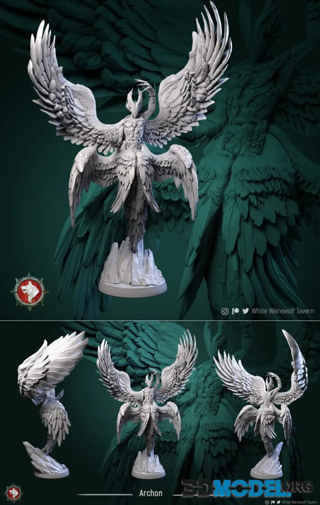 3D Model – Archon – Printable
