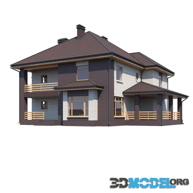 3D Model – ABS House V167