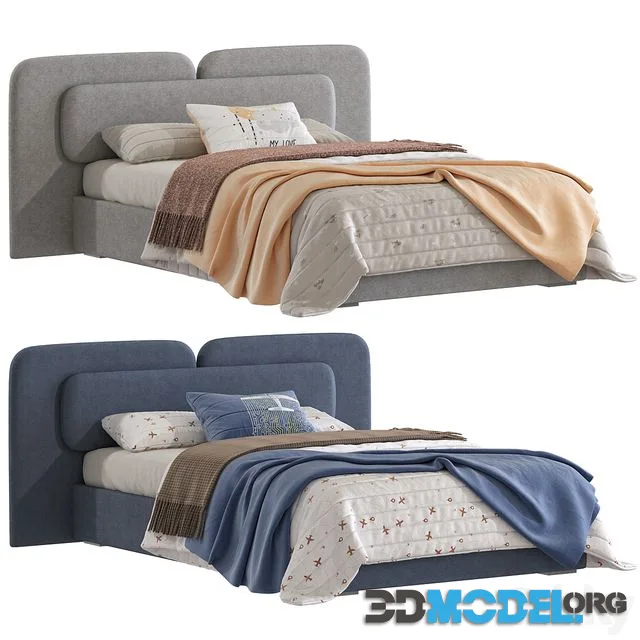 3D Model – Bed Angelo 312