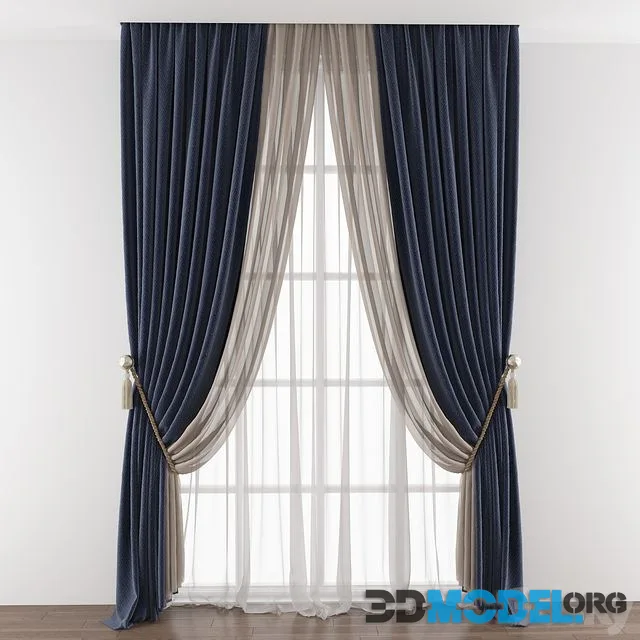 3D Model – Curtain 416