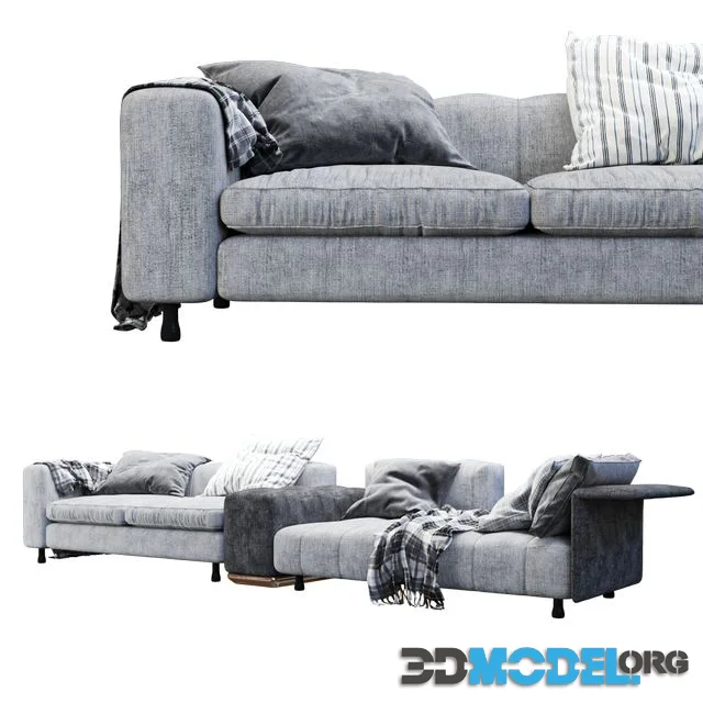 3D Model – Freeman by minotti