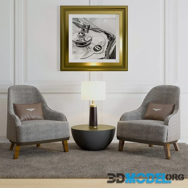 3D Model – Furniture set