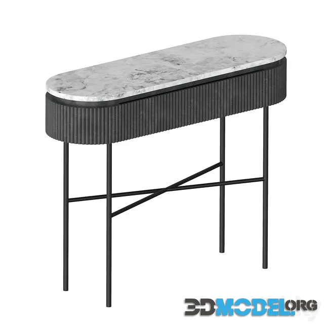 3D Model – Marble Console