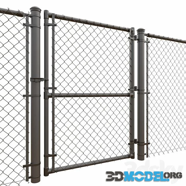 3D Model – Mesh Fencing 1