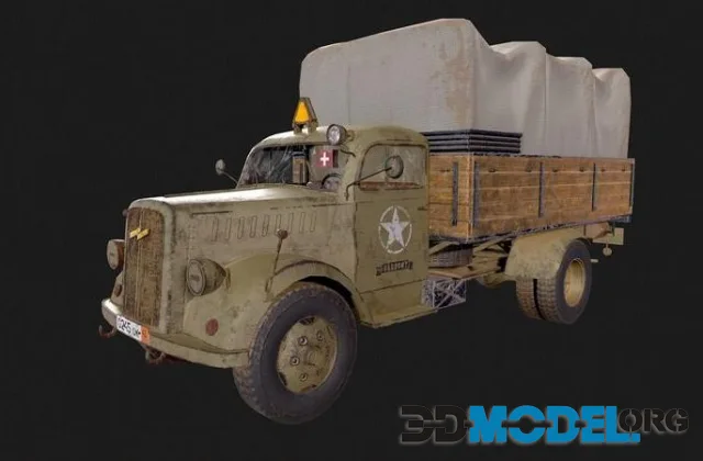 3D Model – OPEL BLITZ (PBR)