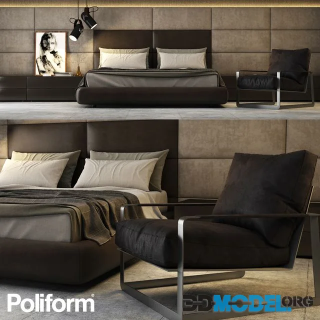 3D Model – Poliform Set 06