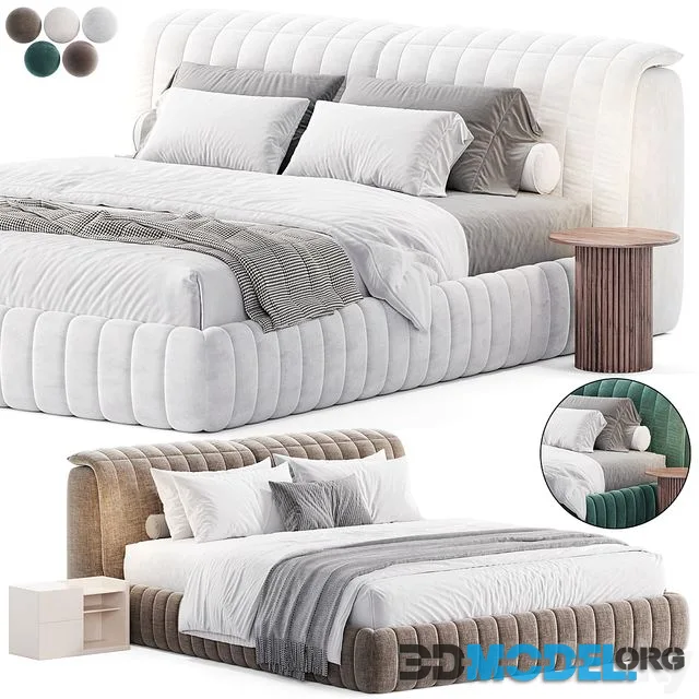 3D Model – Portland Bed