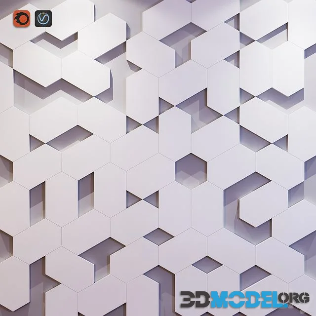 3D Model – Wall panel