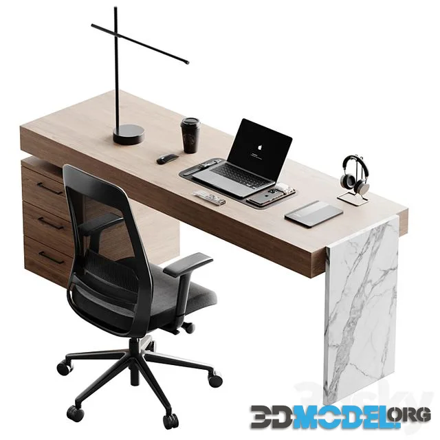 3D Model – Workplace 18