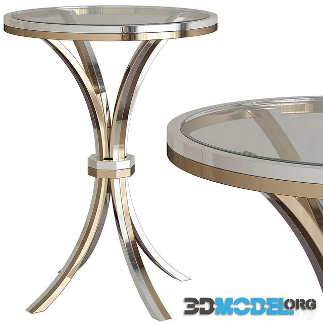 3D Model – Cain side table