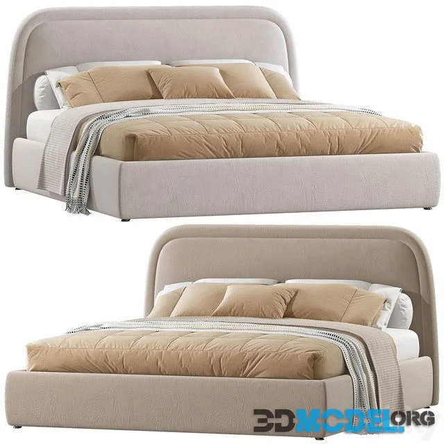 3D Model – Double bed 63