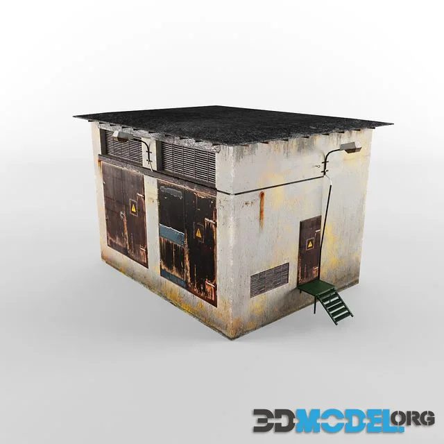 3D Model – transformer vault