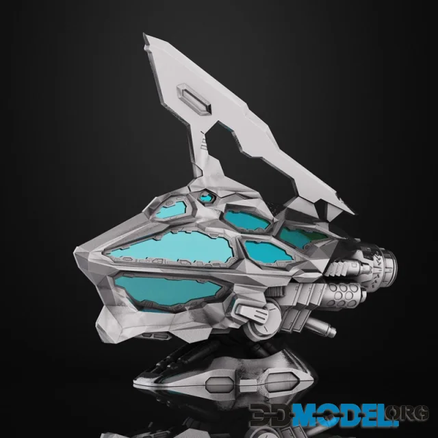 3D Model – Hal 826 – Printable