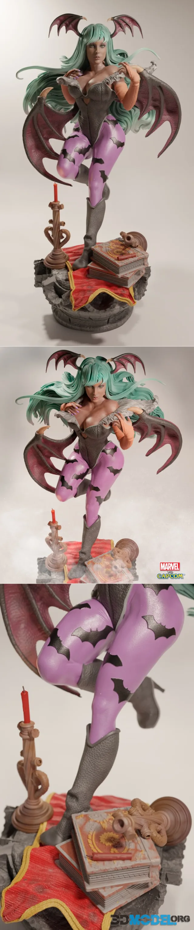 3D Model – Morrigan – Printable