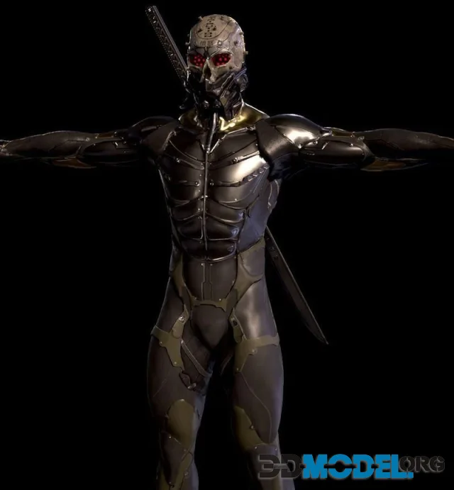 3D Model – Cyber Ninja (PBR)