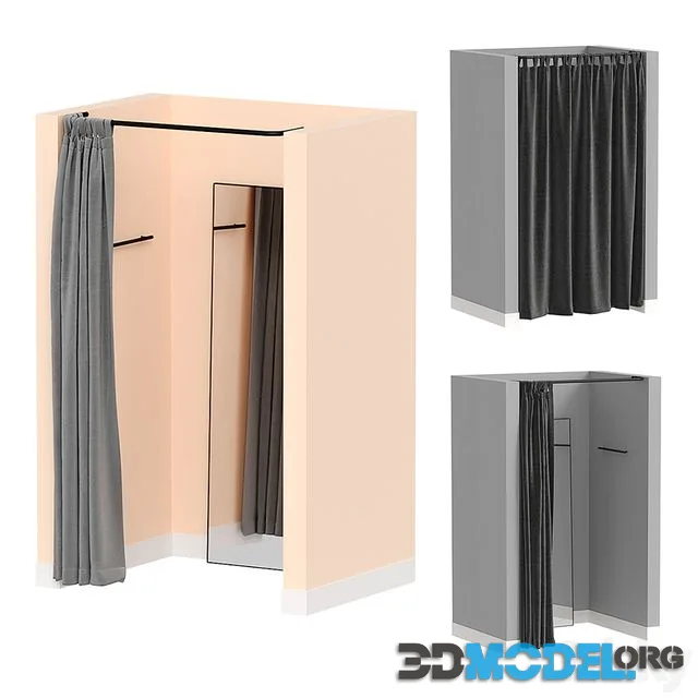 3D Model – Fitting rooms