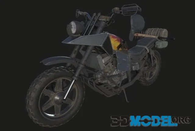 3D Model – Motorbike survival