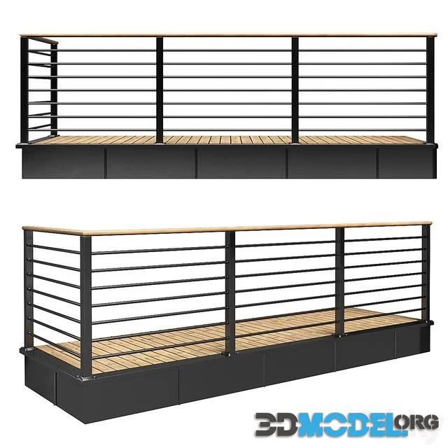 3D Model – Railing 03