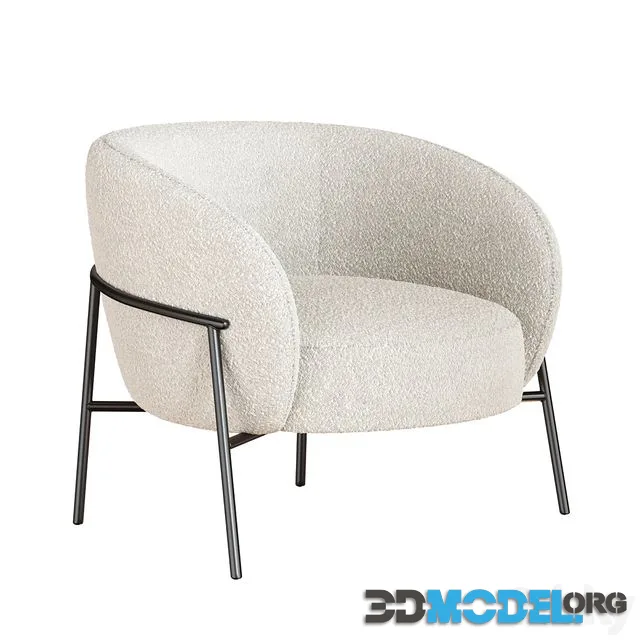 3D Model – Rimo easy chair