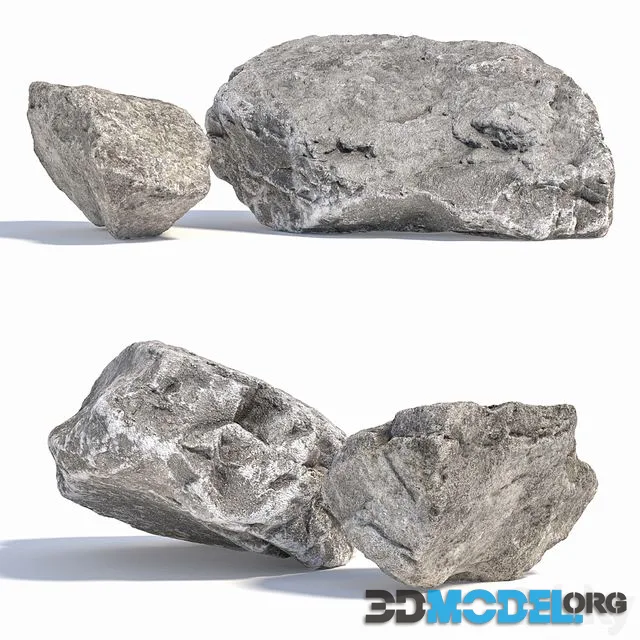 3D Model – Stones 242