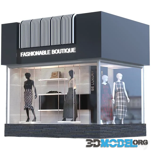 3D Model – Store_04