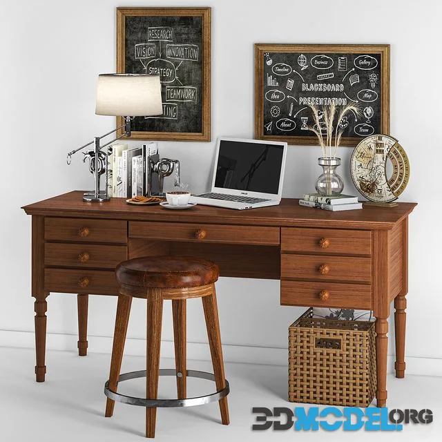 3D Model – Workplace