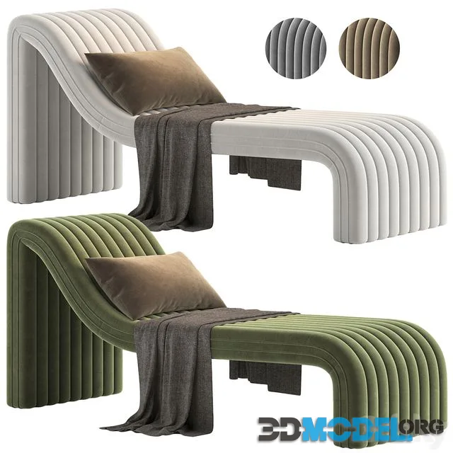 3D Model – Chaise Lounge