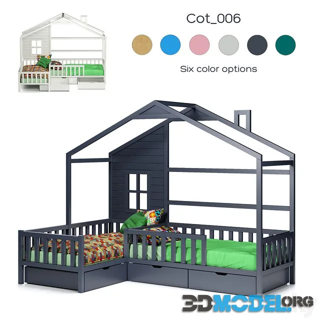 3D Model – Cot 006