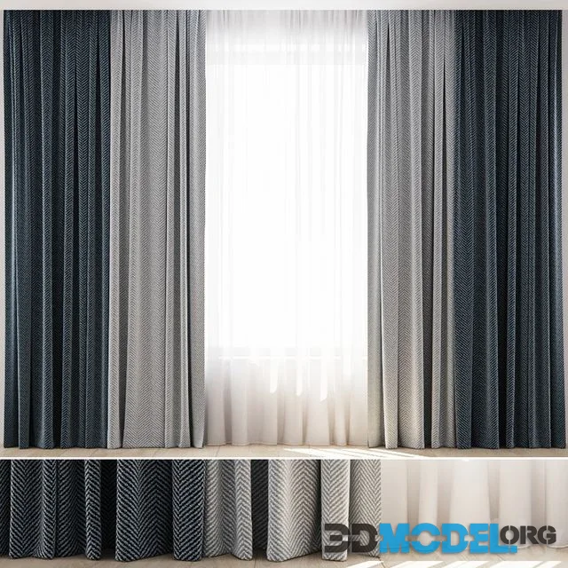 3D Model – Curtains 12