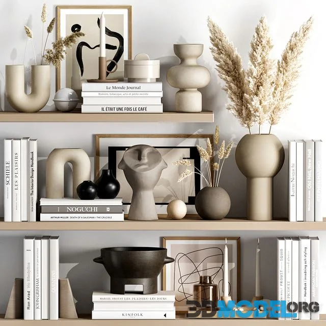 3D Model – Decor set 47