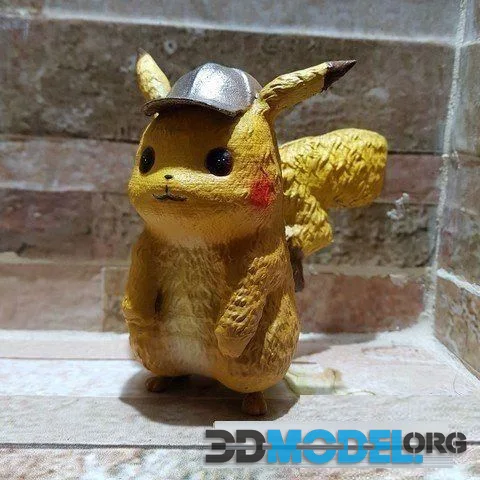 3D Model – Detective Pikachu