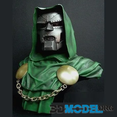 3D Model – Dr doom bust (fixed)