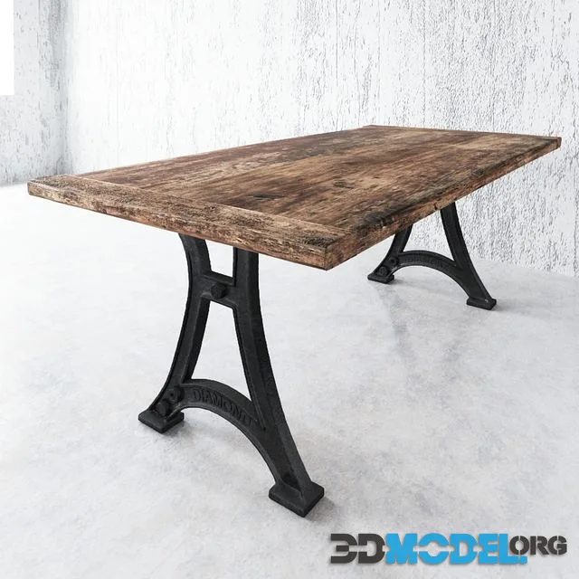 3D Model – Loft table