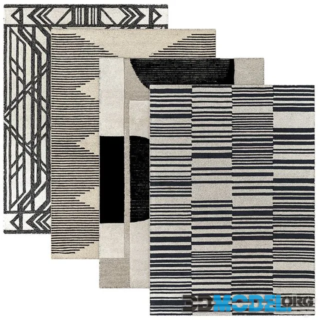 3D Model – Nostalgia rugs