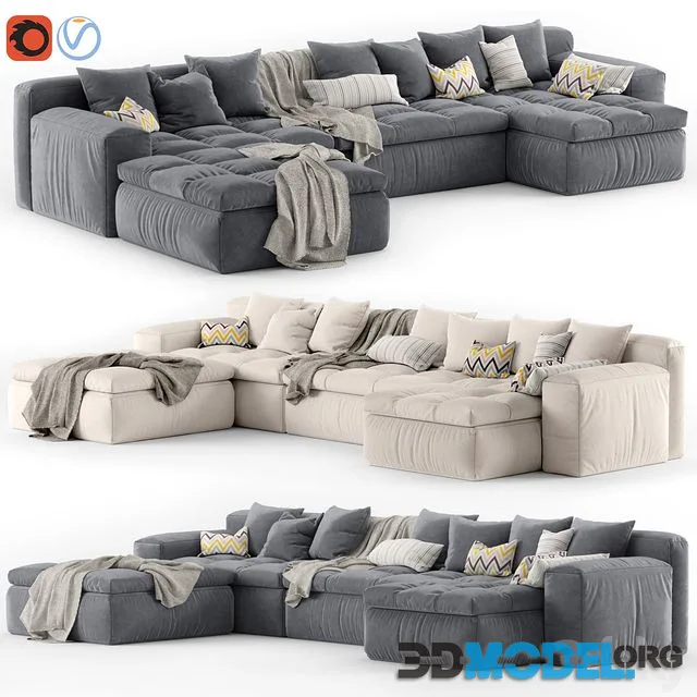 3D Model – Sofa Arflex Nap