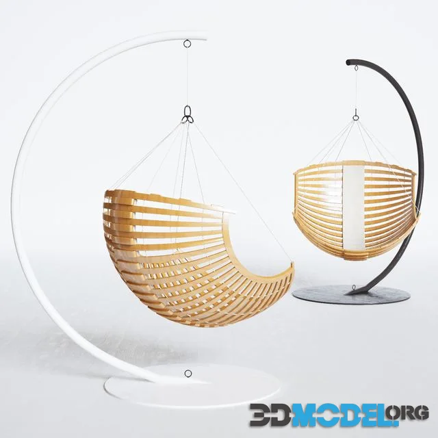 3D Model – Suspended chair