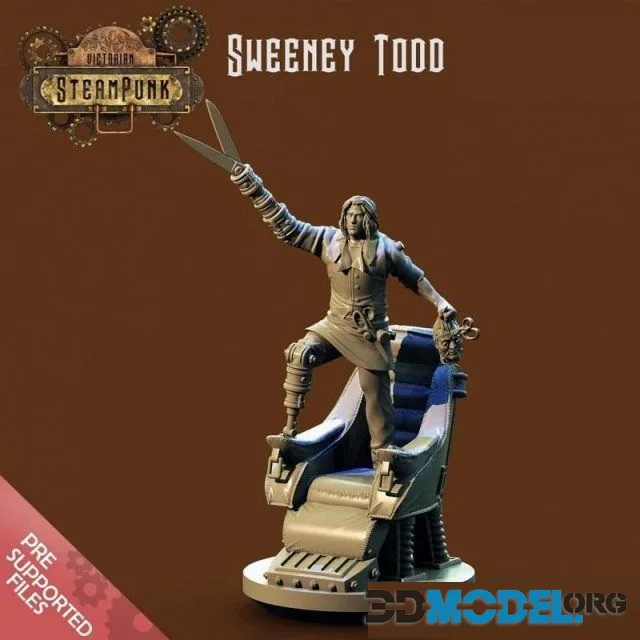3D Model – Sweeney Todd