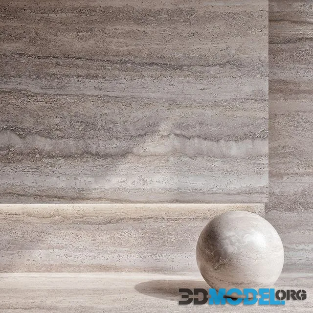 3D Model – Travertin 2