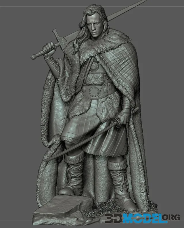 3D Model – Highlander – Printable