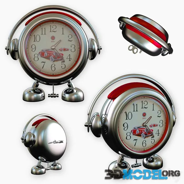 3D Model – Alarm clock