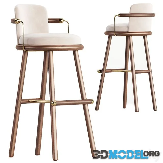 3D Model – Bar Chair Darla