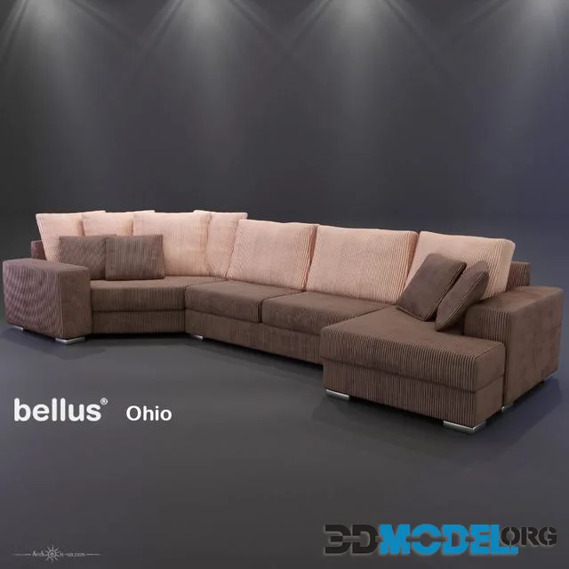 3D Model – Bellus Ohio sofa