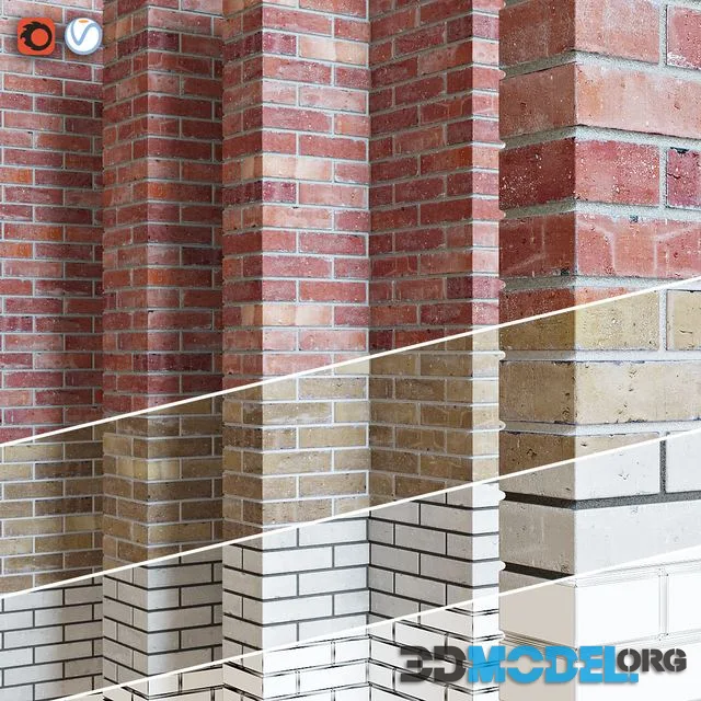 3D Model – Brickwork