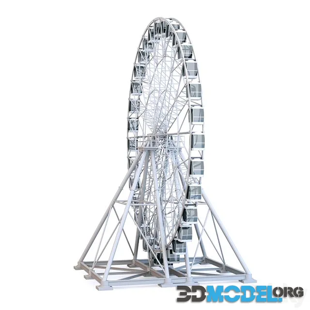3D Model – Ferris Wheel