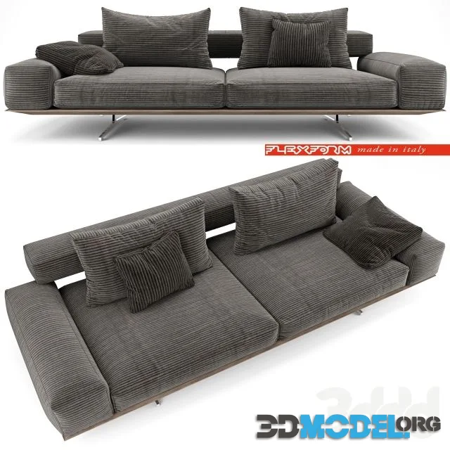 3D Model – Flexform Wing Sofa
