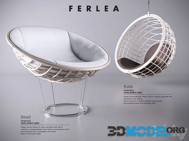 3D Model – Kata and shell