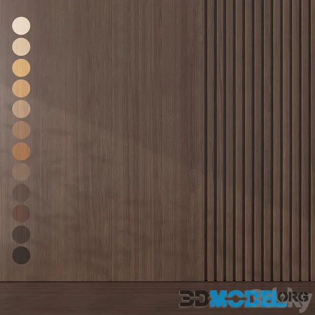 3D Model – Oak texture 058