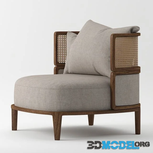 3D Model – Promenade lounge