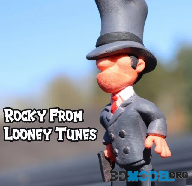 3D Model – Rocky from Looney Tunes