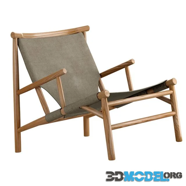 3D Model – Samurai chair